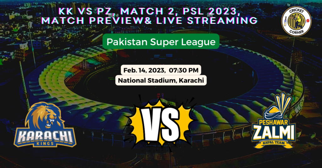 QG Vs PZ Match 9, PSL 2023, Match Preview, Fantasy XI & Live Streaming
