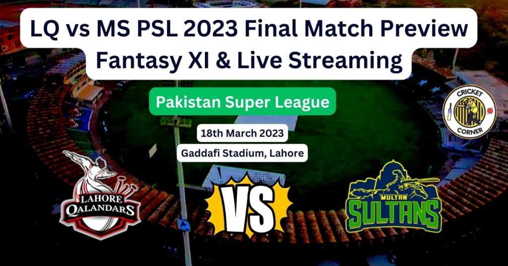 PSL Live Streaming 2023 Free Apps To Watch On Mobile & TV Devices